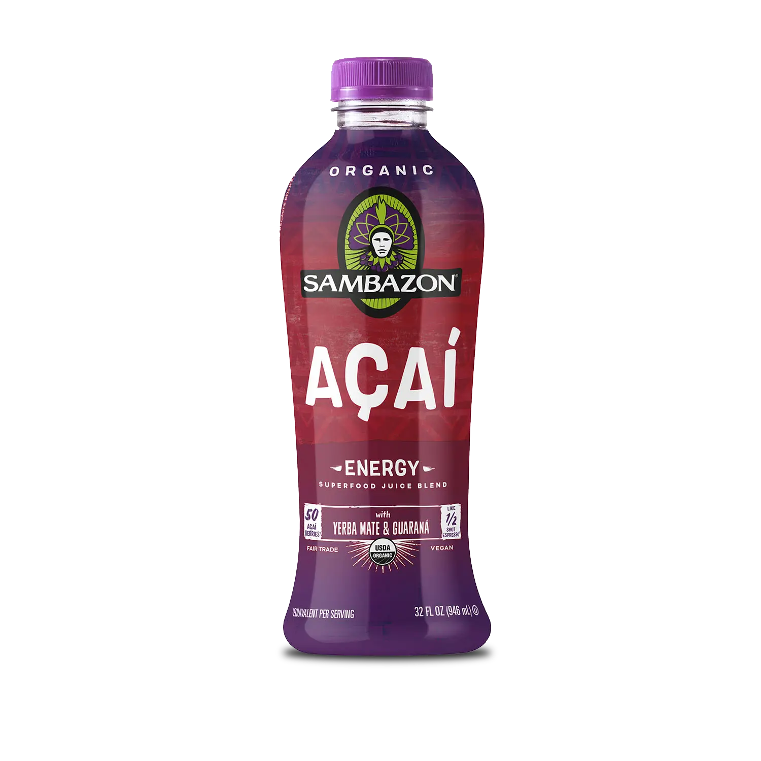 Acai Energy Juice - Best Natural & Organic Juice for Energy | SAMBAZON