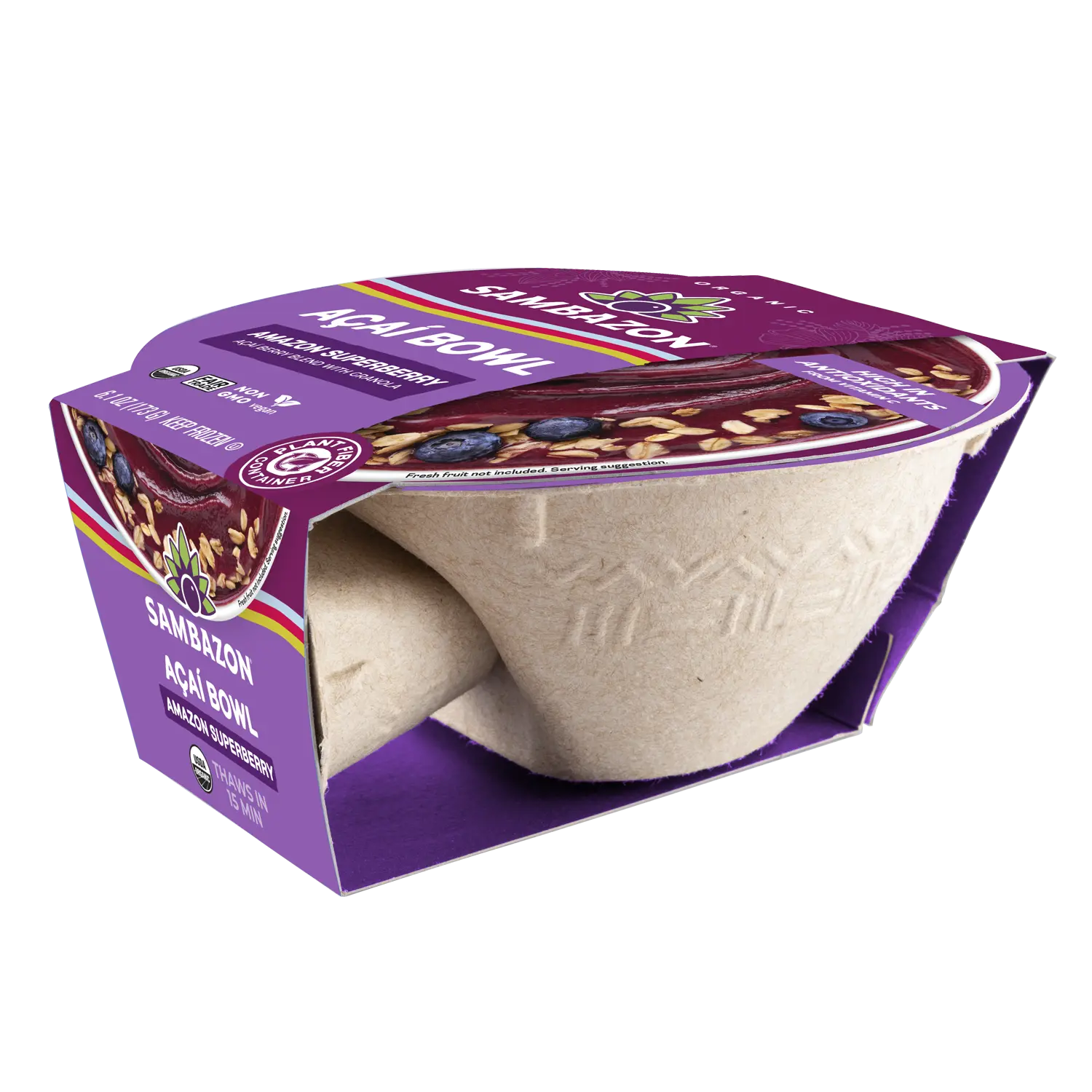 Organic, Ready to Eat, Original Acai Bowls | SAMBAZON