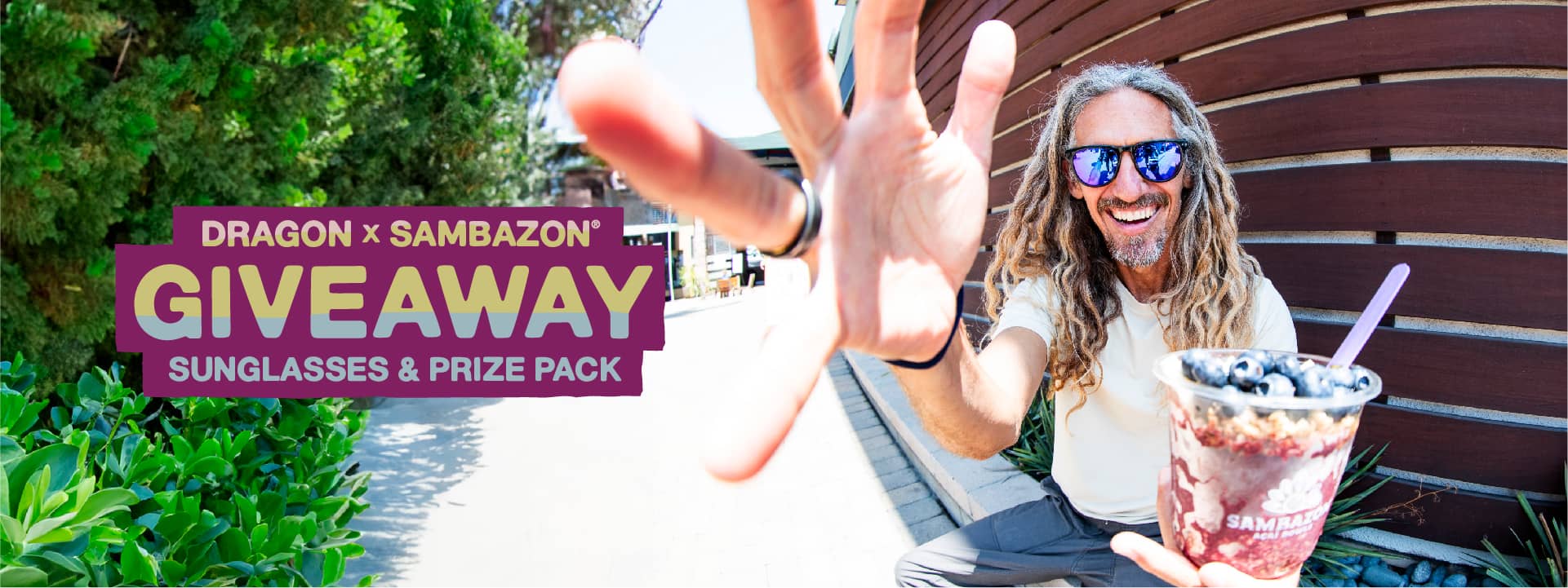 SAMBAZON x Dragon Sunglasses Launch Giveaway