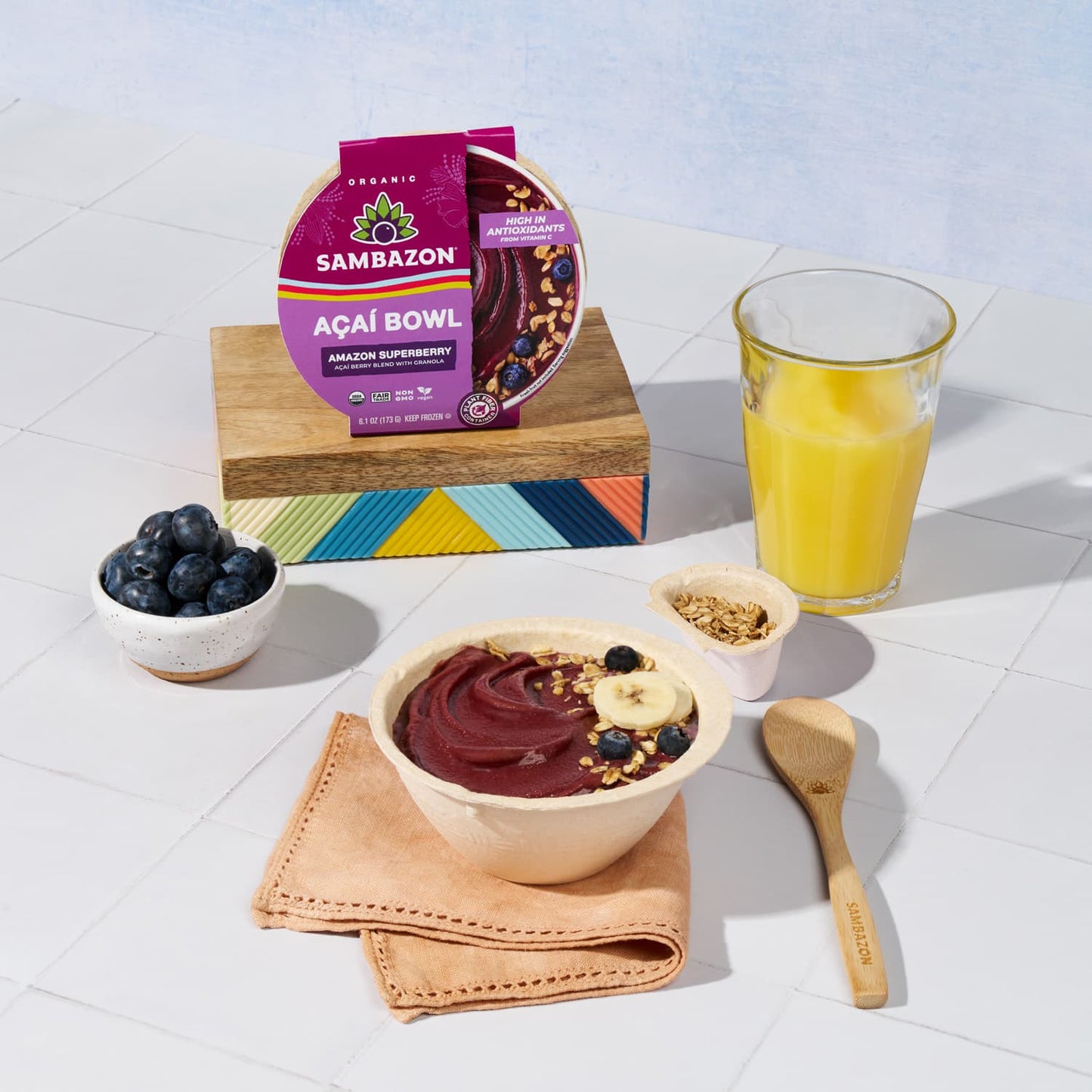 Organic, Ready to Eat, Original Acai Bowls | SAMBAZON